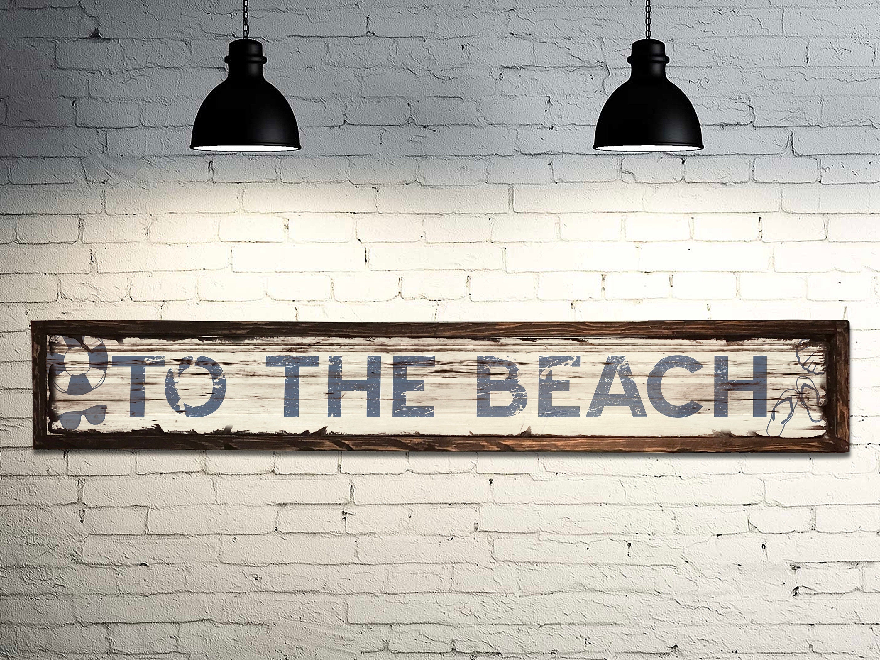 Beach Signs – Tin Sign Shop